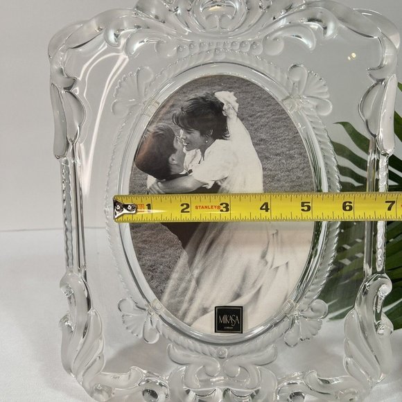 Mikasa | Accents | Mikasa Princess Lead Crystal Picture Frame Holds ...